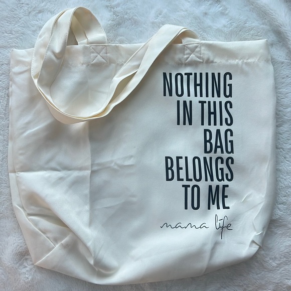 Bags | Nwot Nothing In This Bag Belongs To Me Tote Bag | Poshmark